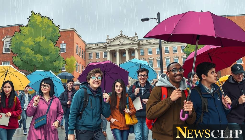 Navigating the Storm: An Analysis of 'Rain at UCLA' · Newsclip